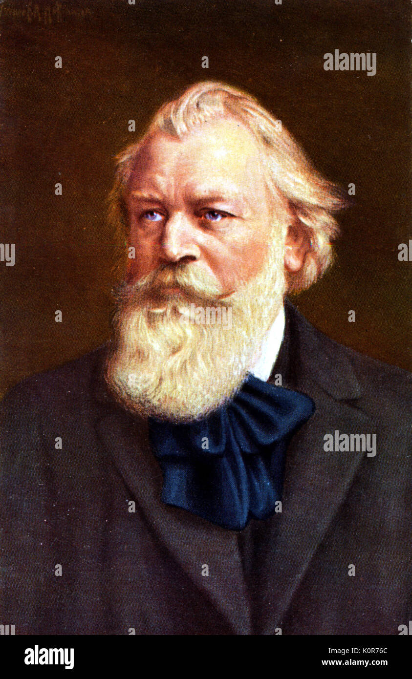 19thcentury portrait brahms portrait hi-res stock photography and ...