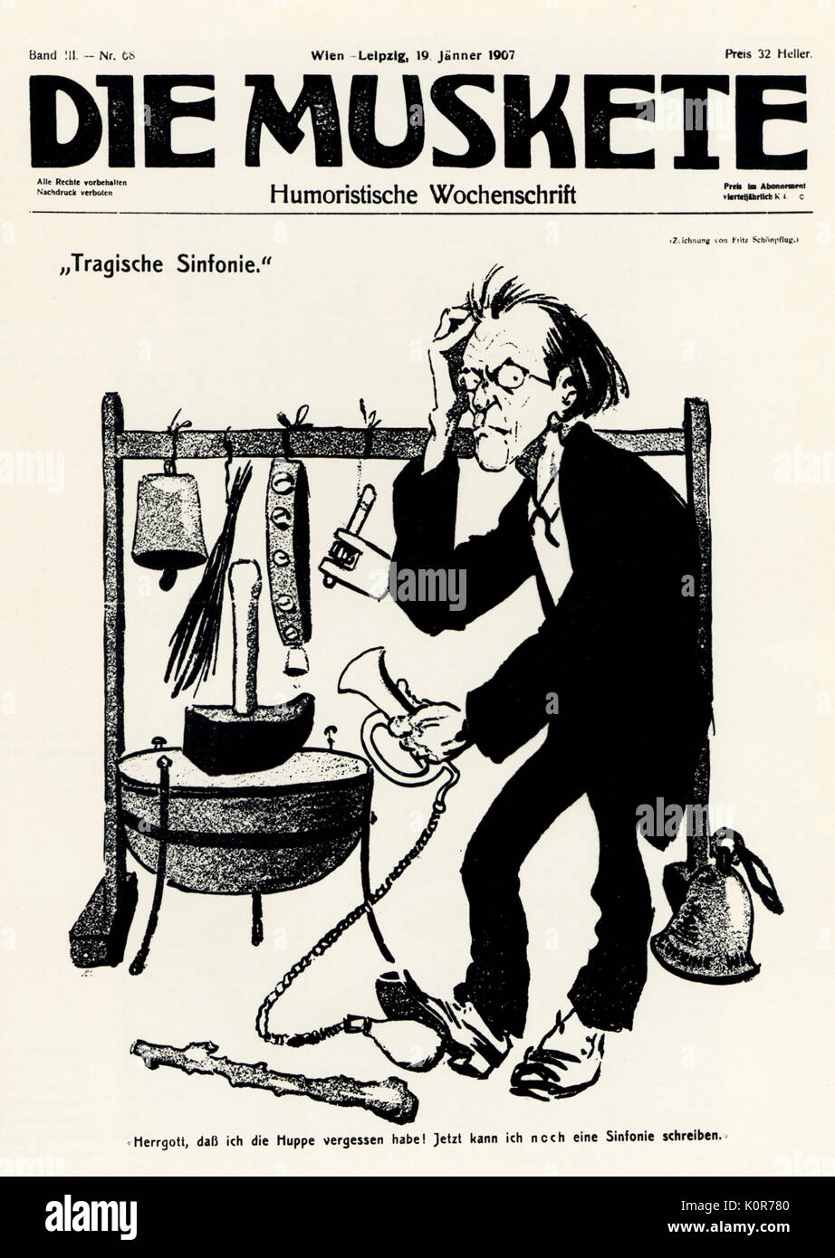Mahler caricature High Resolution Stock Photography and Images - Alamy