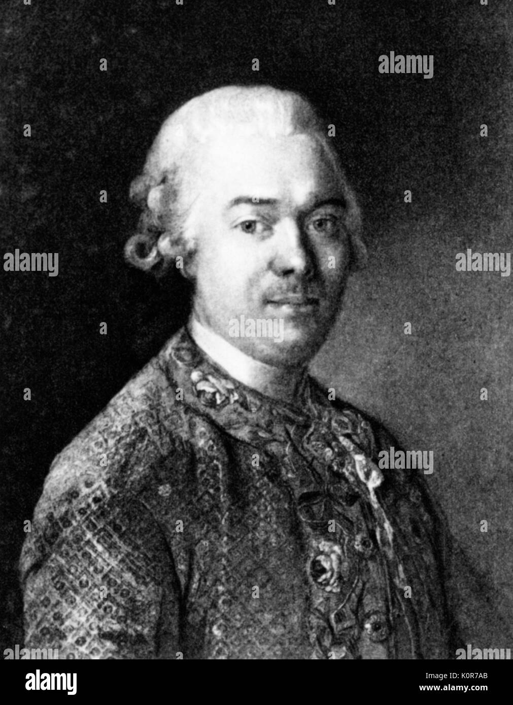 Gottfried (Bernhard) van Swieten - portrait of the Austrian diplomat ...