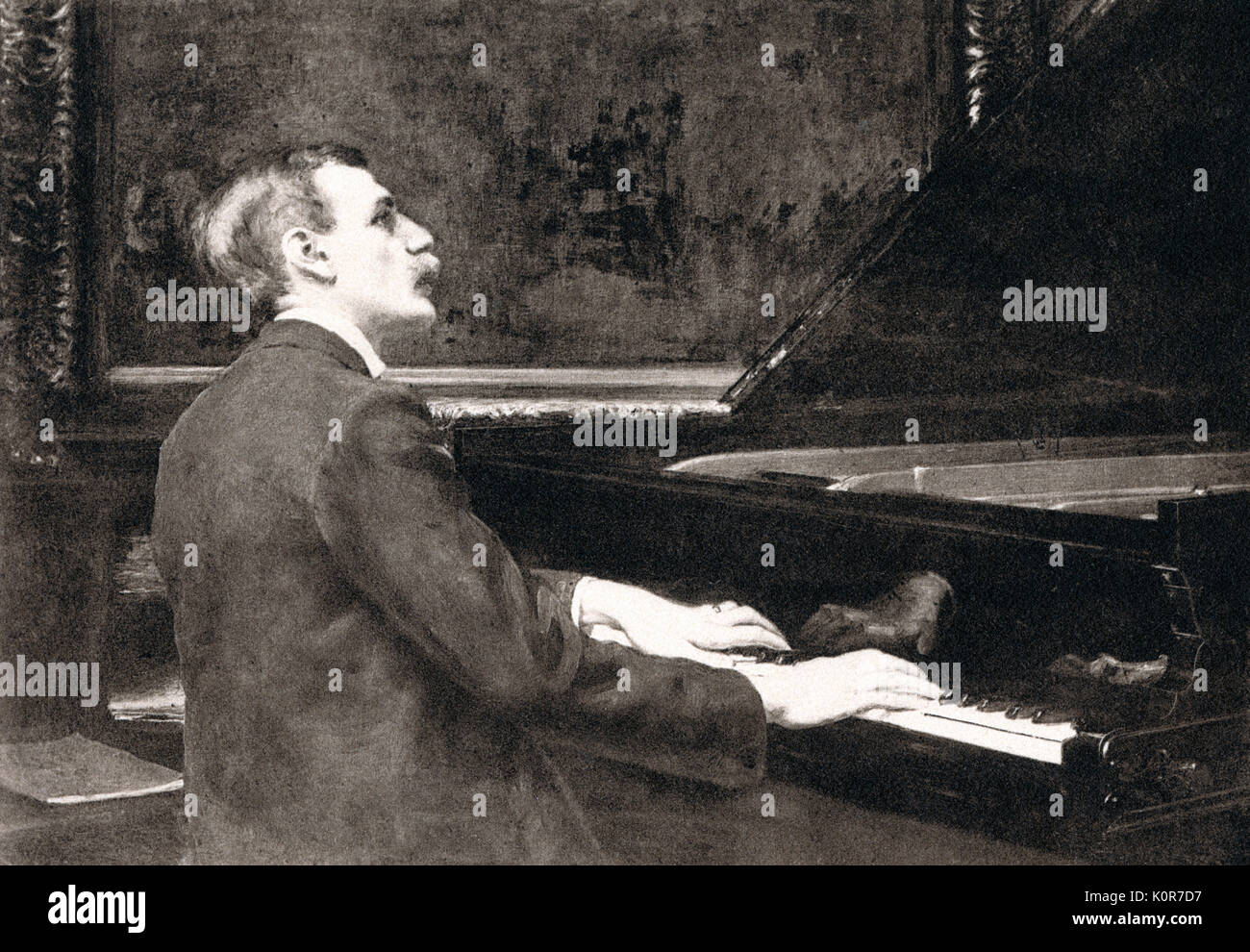 STENHAMMAR, Wilhelm Swedish composer, conductor and pianist (1871-1927 ...