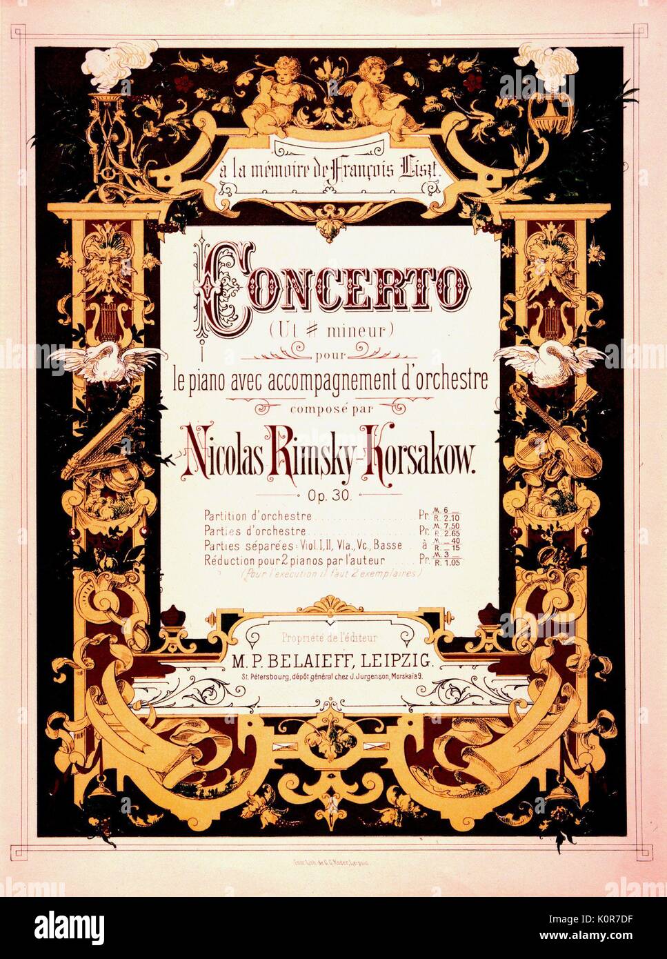 Rimsky korsakov hi-res stock photography and images - Alamy