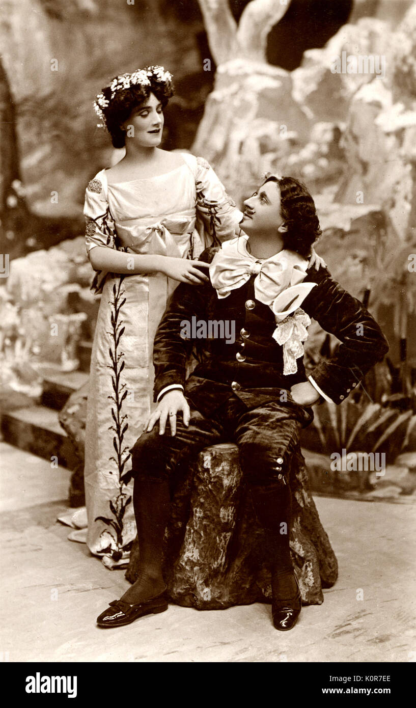 Gilbert and Sullivan. PATIENCE Lady Angela (Jessie Rose) with Reginald ...
