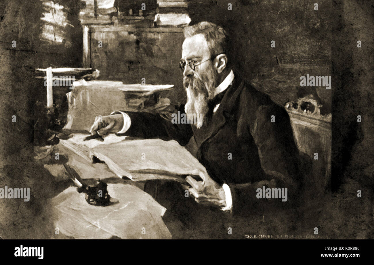 Rimsky korsakov nikolai hi-res stock photography and images - Alamy