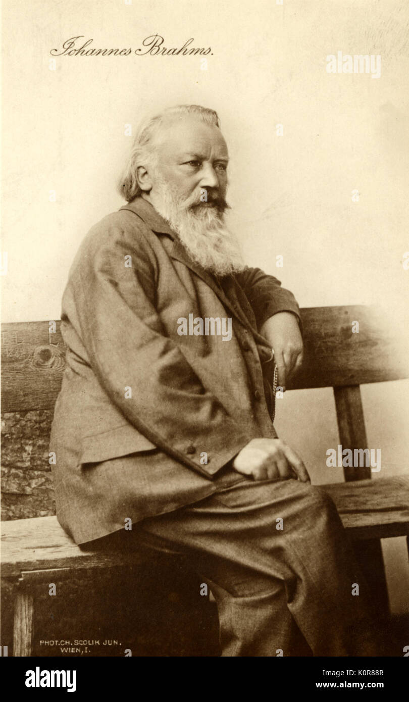 Brahms portrait hi-res stock photography and images - Alamy