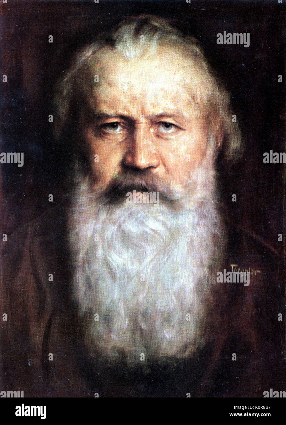 Brahms portrait hi-res stock photography and images - Alamy