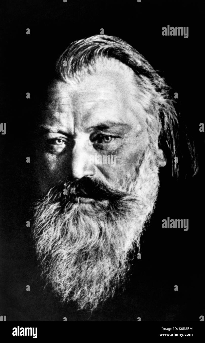 Brahms portrait Black and White Stock Photos & Images - Alamy