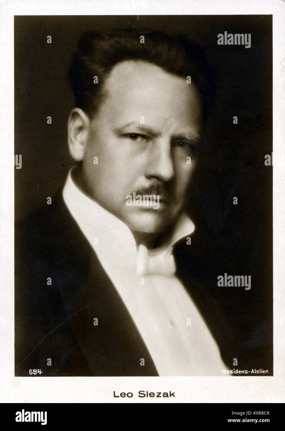 Leo slezak hi-res stock photography and images - Alamy