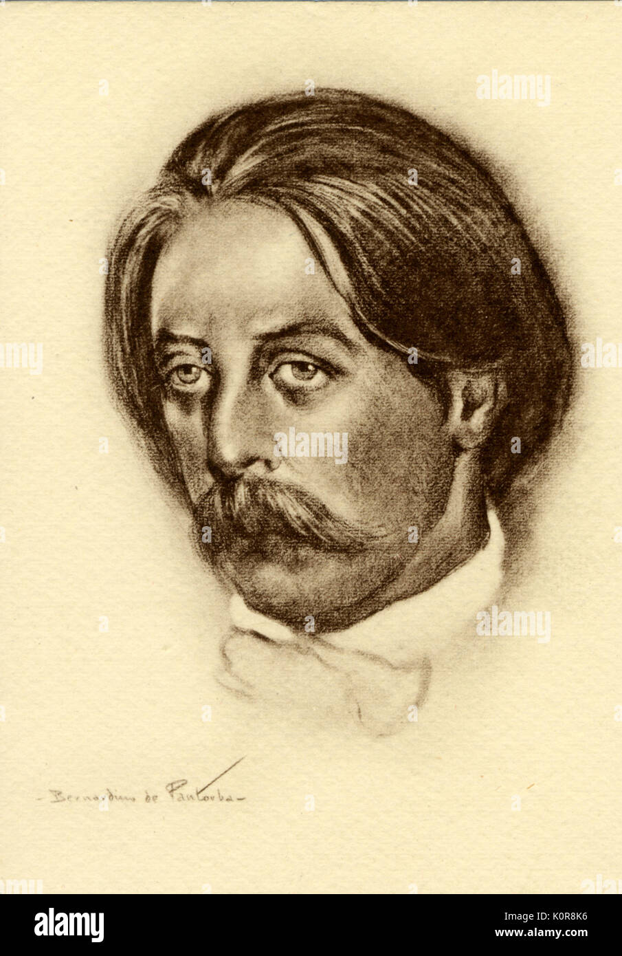 Enrique GRANADOS' portrait Spanish composer, 1867-1916 Stock Photo - Alamy