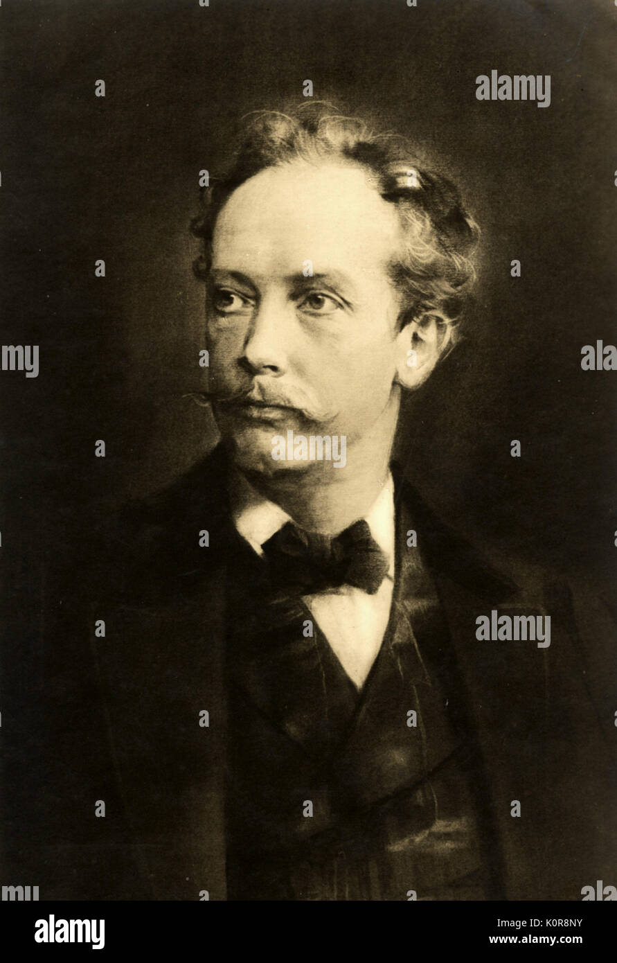 Richard Strauss. German composer 1864-1949 Stock Photo - Alamy