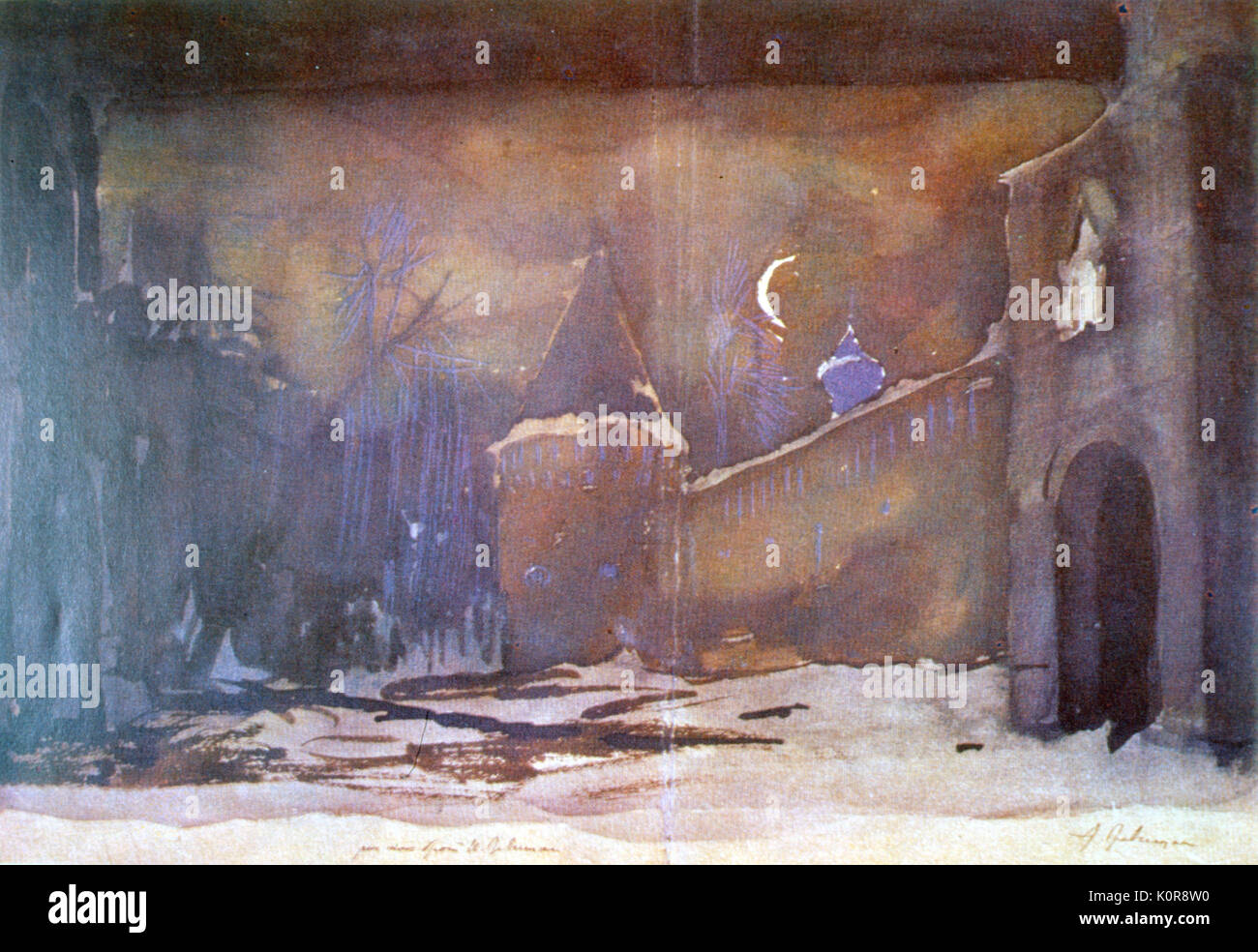 Stage design ivan susanin hi-res stock photography and images - Alamy