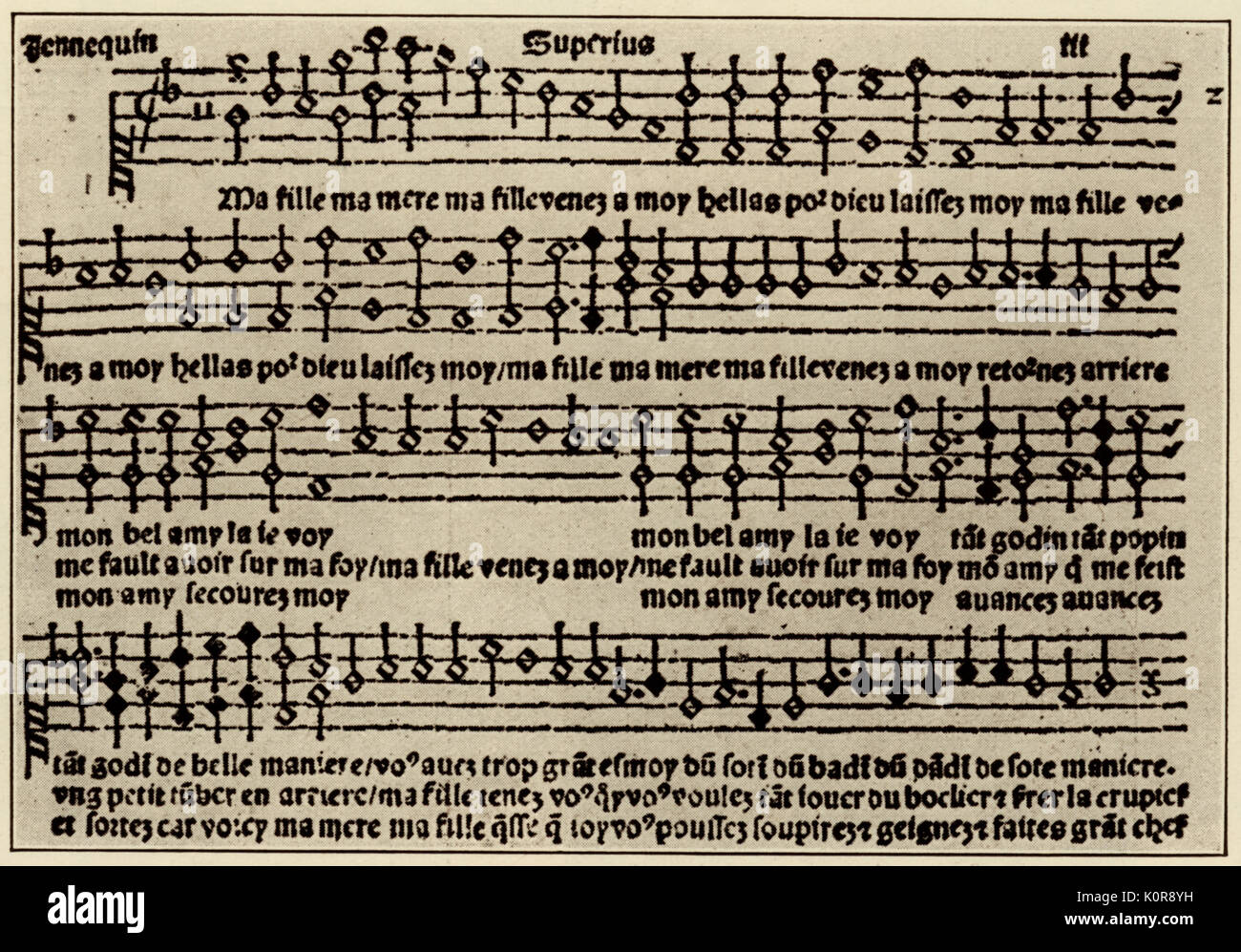 15th century french manuscript hi-res stock photography and images - Alamy