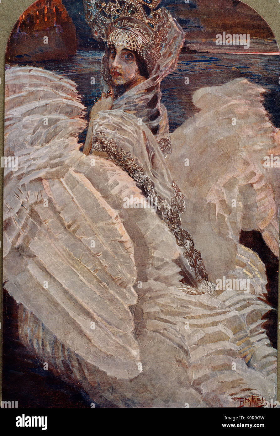 TCHAIKOVSKY - SWAN LAKE The SWAN PRINCESS by M A Vrubel (1856-1910 ...