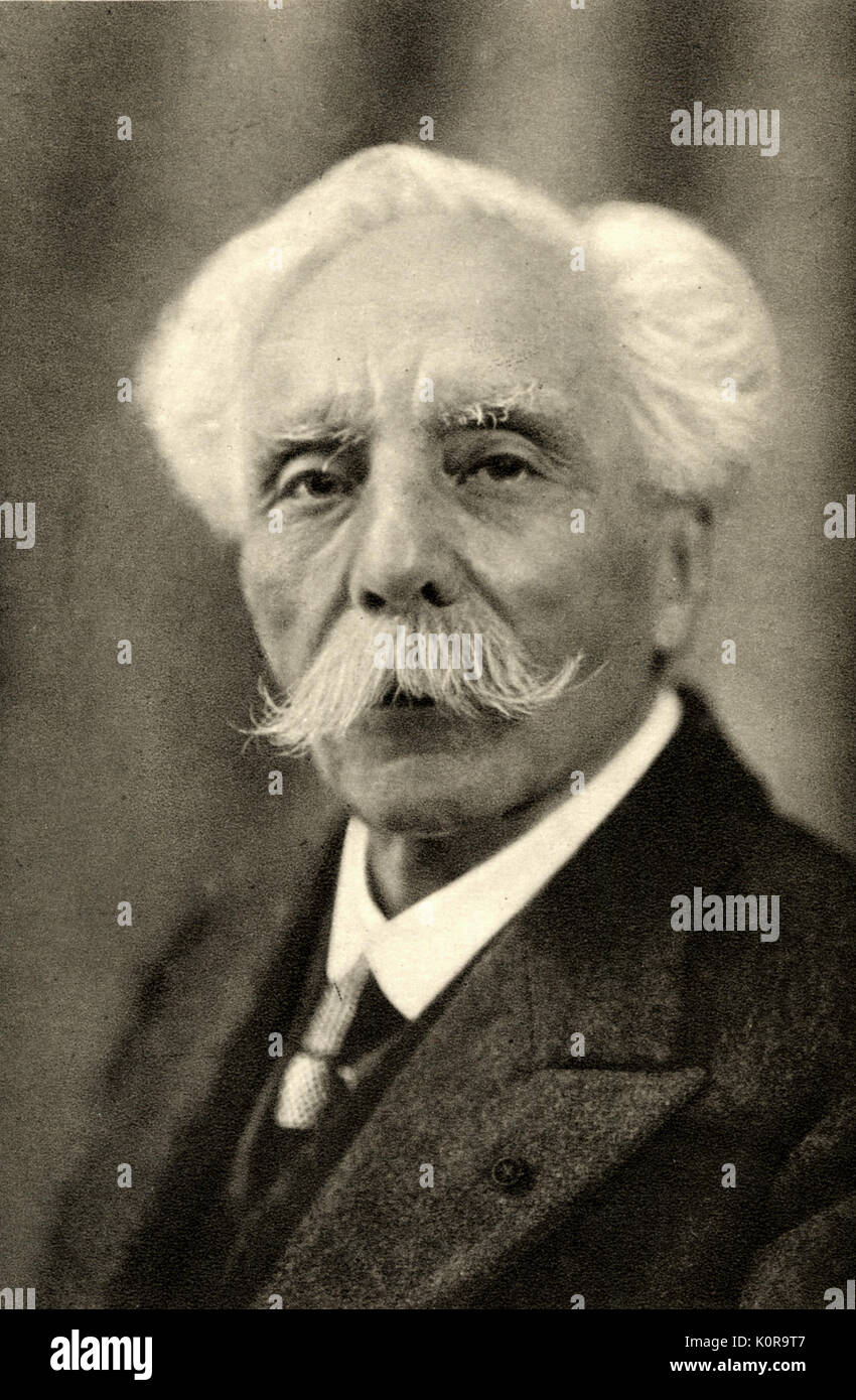 FAURE, Gabriel French Composer (1845-1924 Stock Photo - Alamy