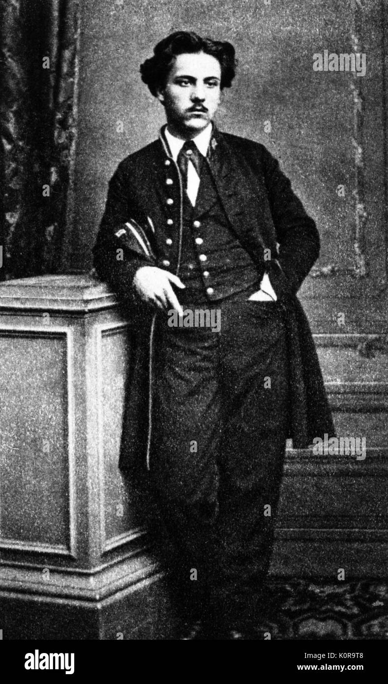 Gabriel Fauré - French Composer - aged 18 in uniform of Niedermeyer ...