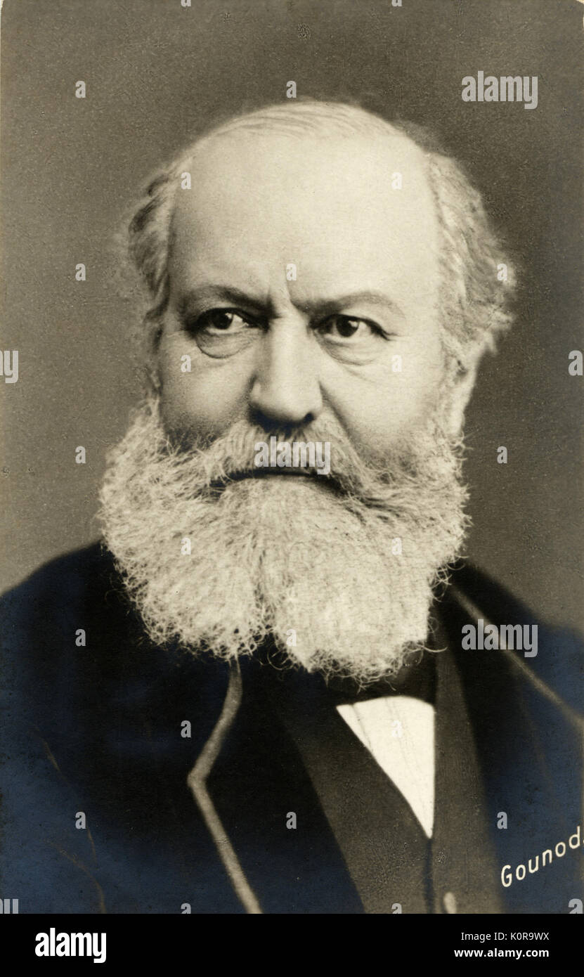 Charles Francois Gounod, French Composer, 1818-1893 Stock Photo - Alamy