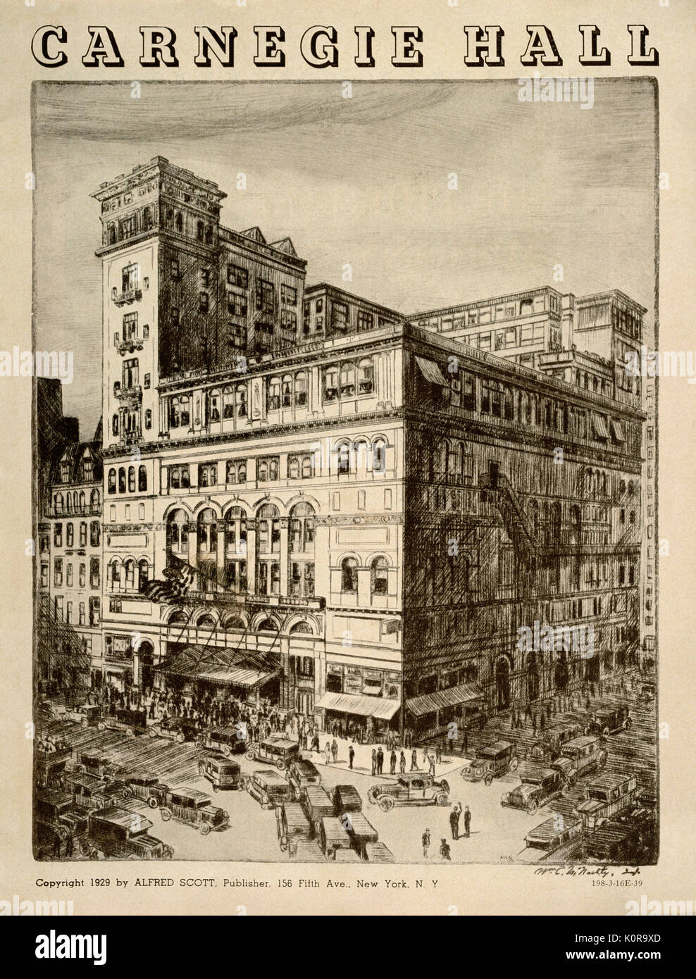 NEW YORK - Carnegie Hall Stock Photo - Alamy