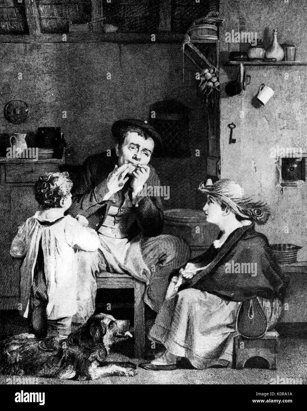 Children playing musical instruments hi-res stock photography and ...