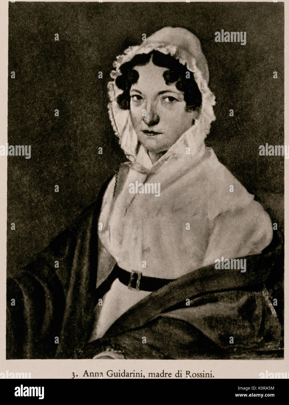 Anna Guidarini ROSSINI - mother of Rossini Italian composer (1792-1868 ...