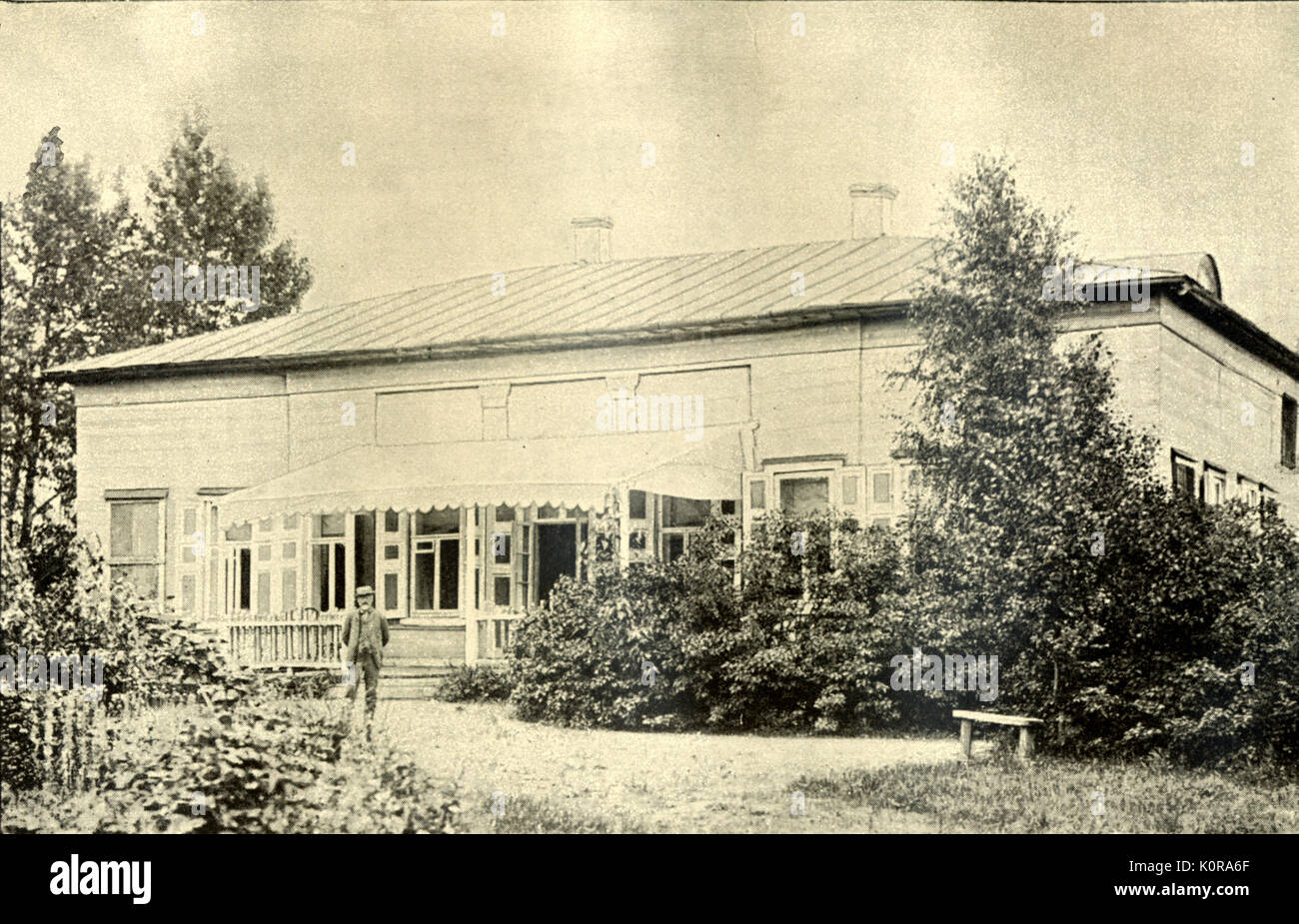 Pyotr Il'ych Tchaikovsky's house at Frolovskoe Russian composer (1840 ...