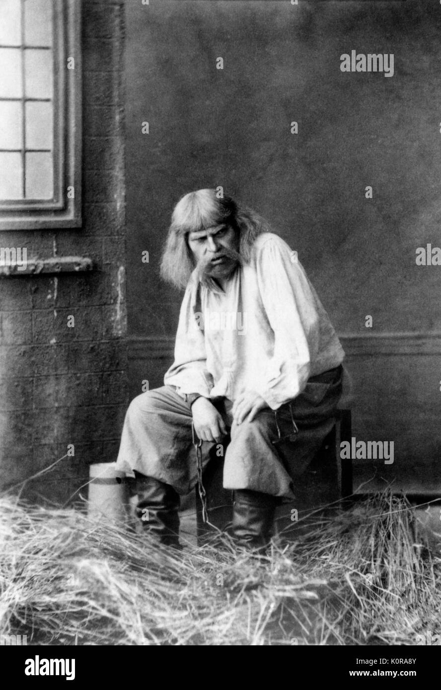 TCHAIKOVSKY - MAZEPPA Ivan MELNIKOV (1829-1926) in the rôle of Kochubey ...