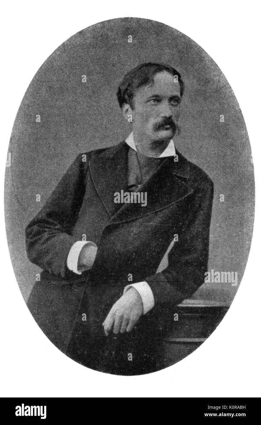 BOITO, Arrigo at time of Mefistofele c1868-75 Italian poet and opera ...