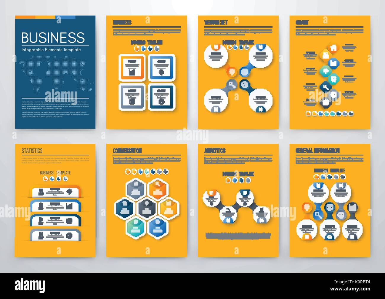 Color elements for infographics Stock Vector Image & Art - Alamy