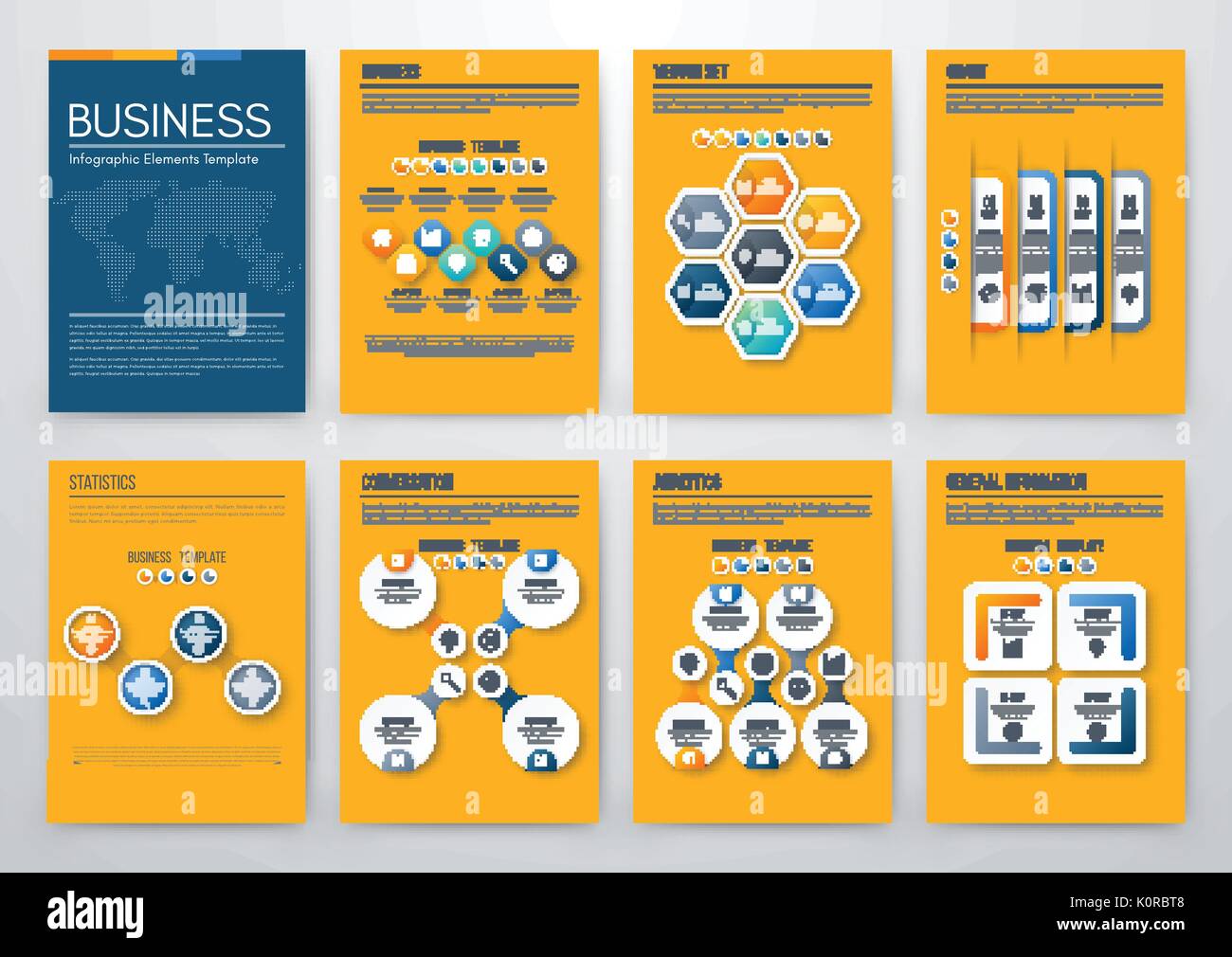 Color elements for infographics Stock Vector Image & Art - Alamy