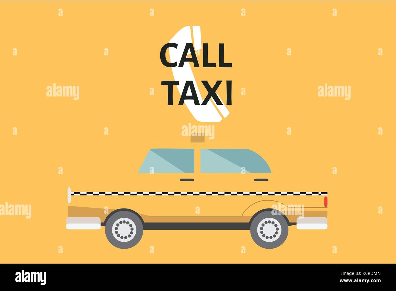 Digital composite of Taxi App interface Stock Photo - Alamy
