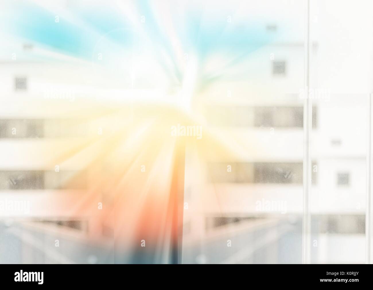 Abstract light transition on glass hi-res stock photography and images ...