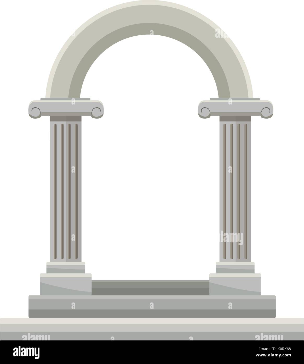 Steps arch Stock Vector Images - Alamy