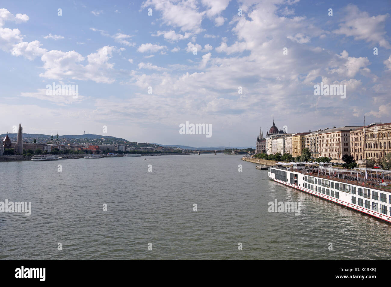 Tourism danube cruiser river hi-res stock photography and images - Alamy