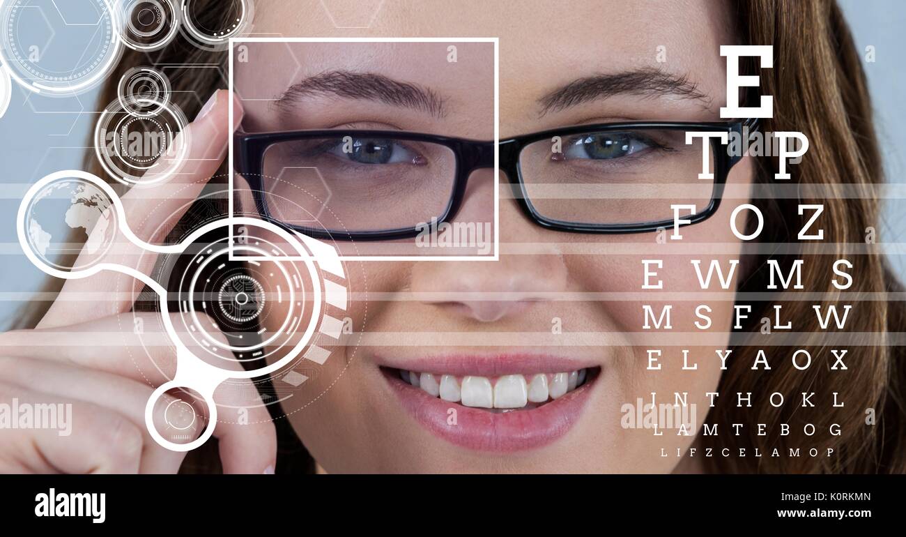 Eye test letter machine hi-res stock photography and images - Alamy