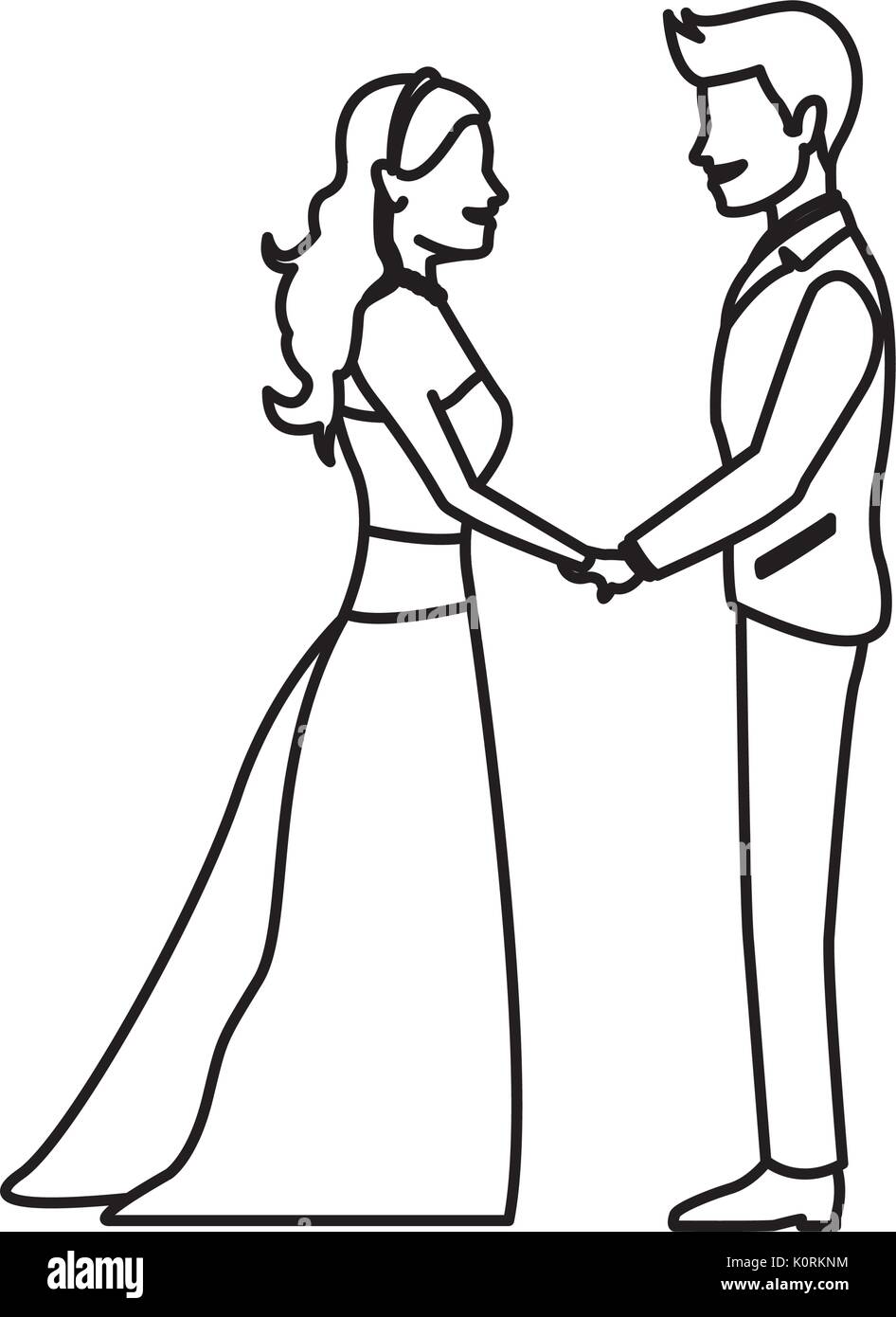Cute Drawings Of Couples Holding Hands