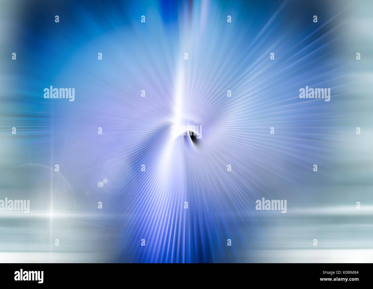 Digital composite of Abstract transition with tunnel blur effect Stock ...
