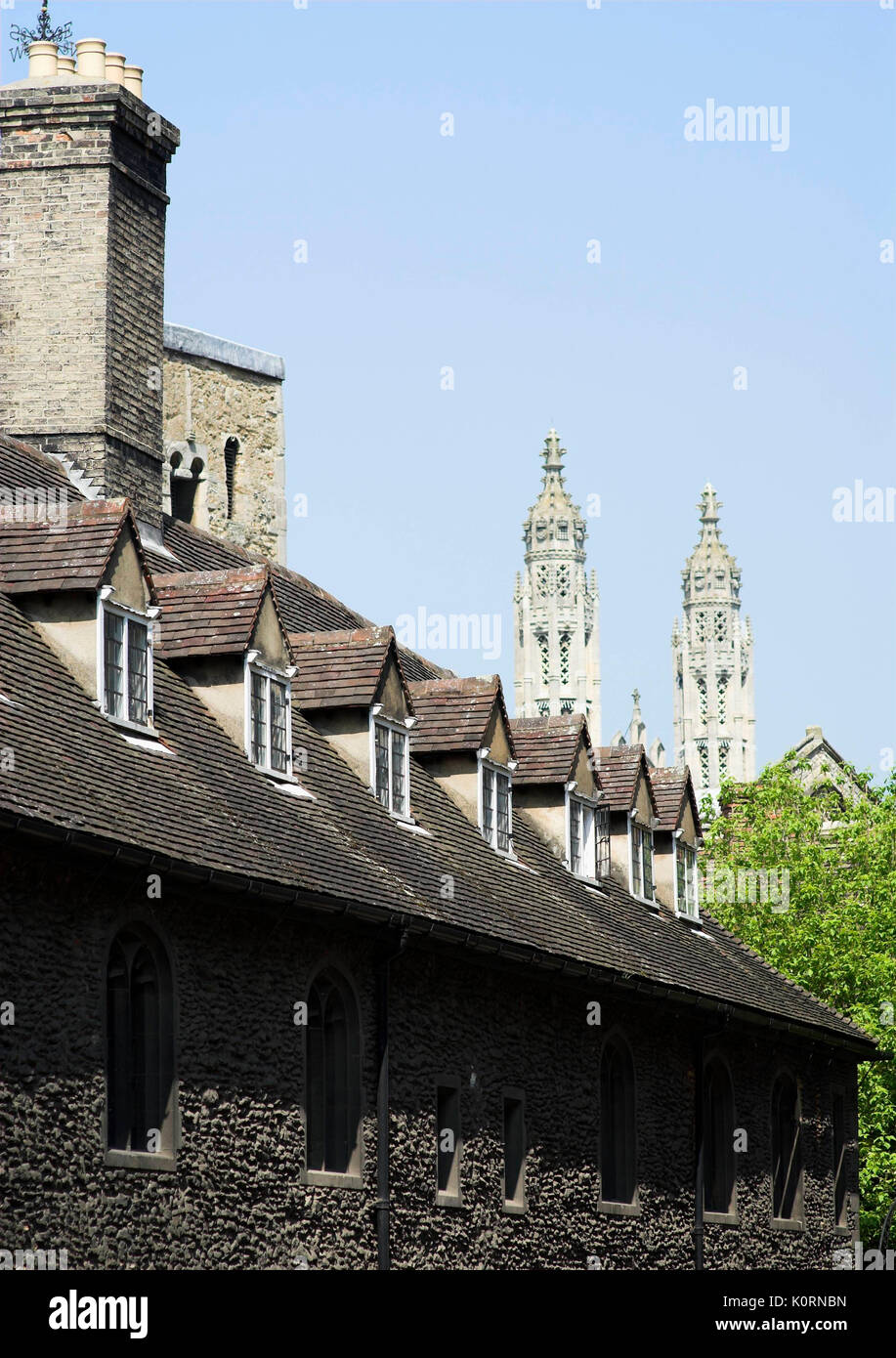 Corpus Christi and King's College Cambridge Stock Photo - Alamy