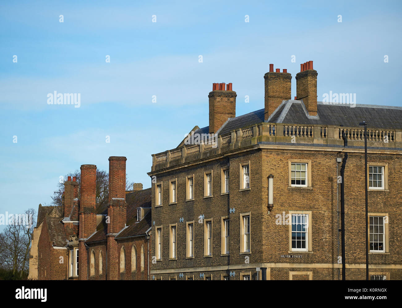 Queen S College Cambridge Stock Photo Alamy
