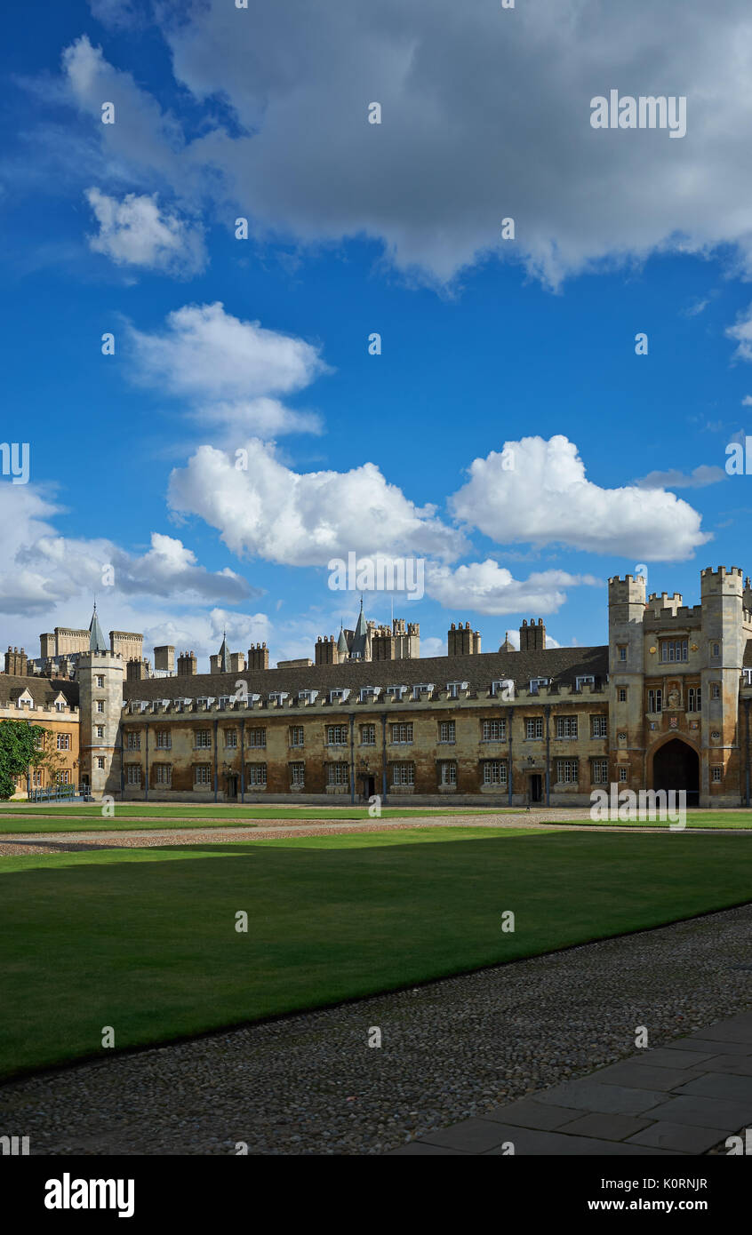 Trinity College Great Court Cambridge Stock Photo - Alamy
