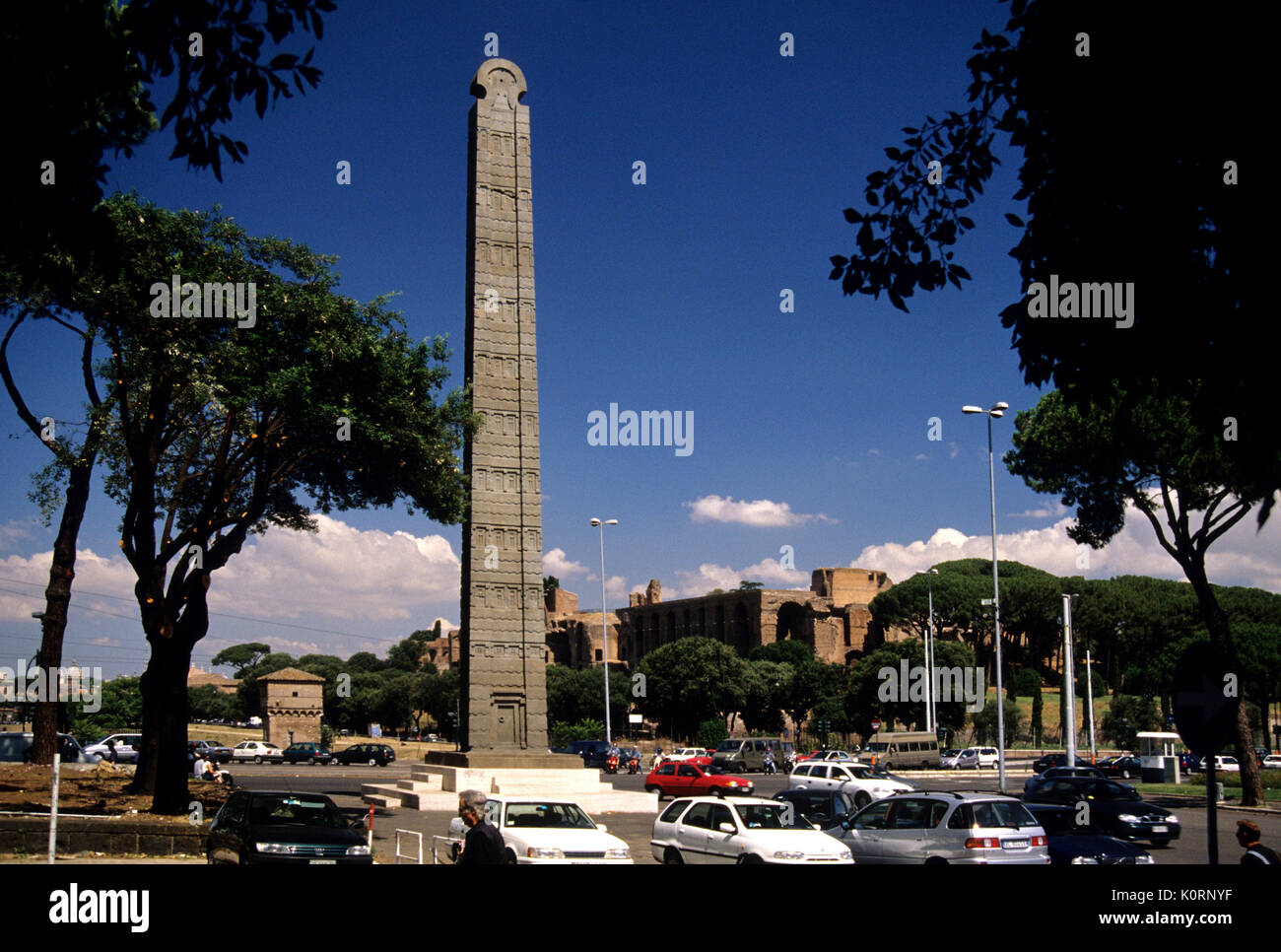 The Obelisk of Axum (modern-day Ethiopia) - 1700 years old, 24-metre ...