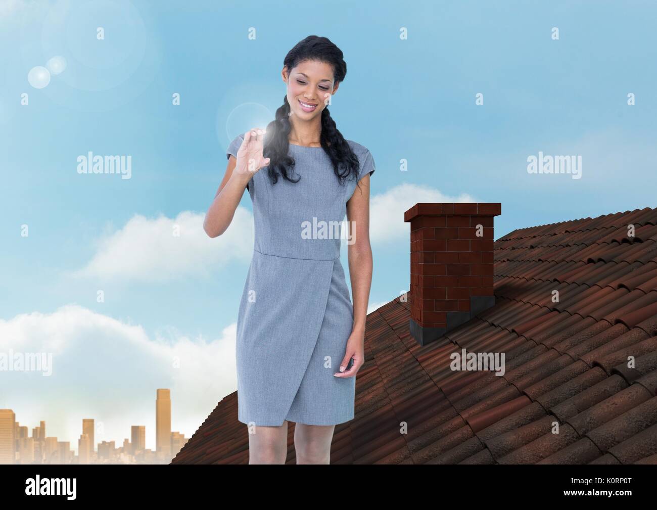 Doctor standing on the roof hi-res stock photography and images - Alamy