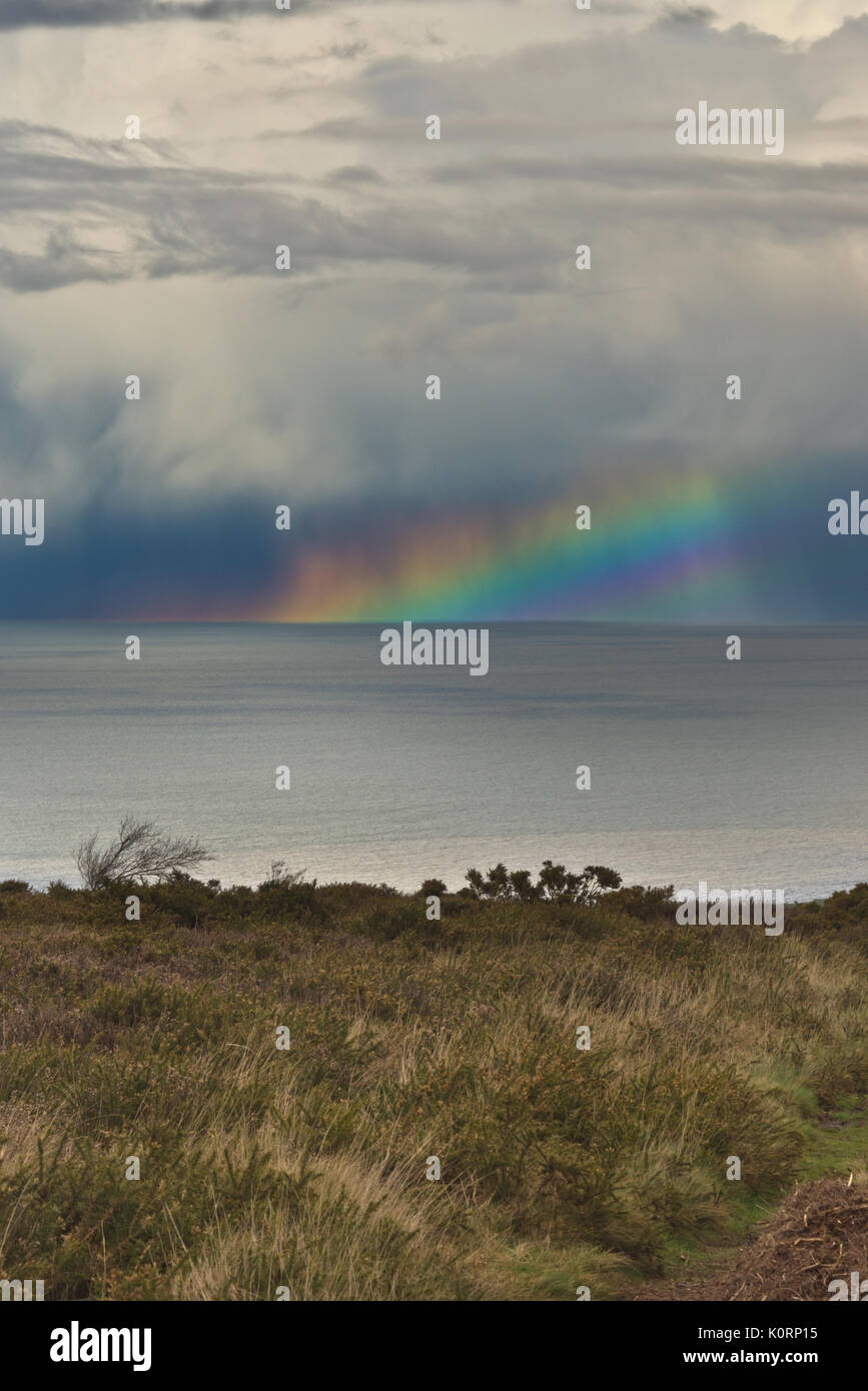 Rainbow In Spring England Stock Photos & Rainbow In Spring England ...