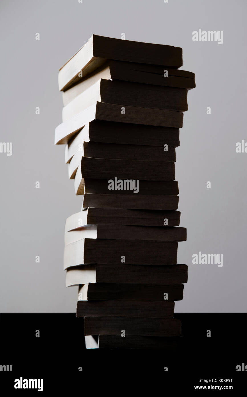 Pile of generic books hi-res stock photography and images - Alamy