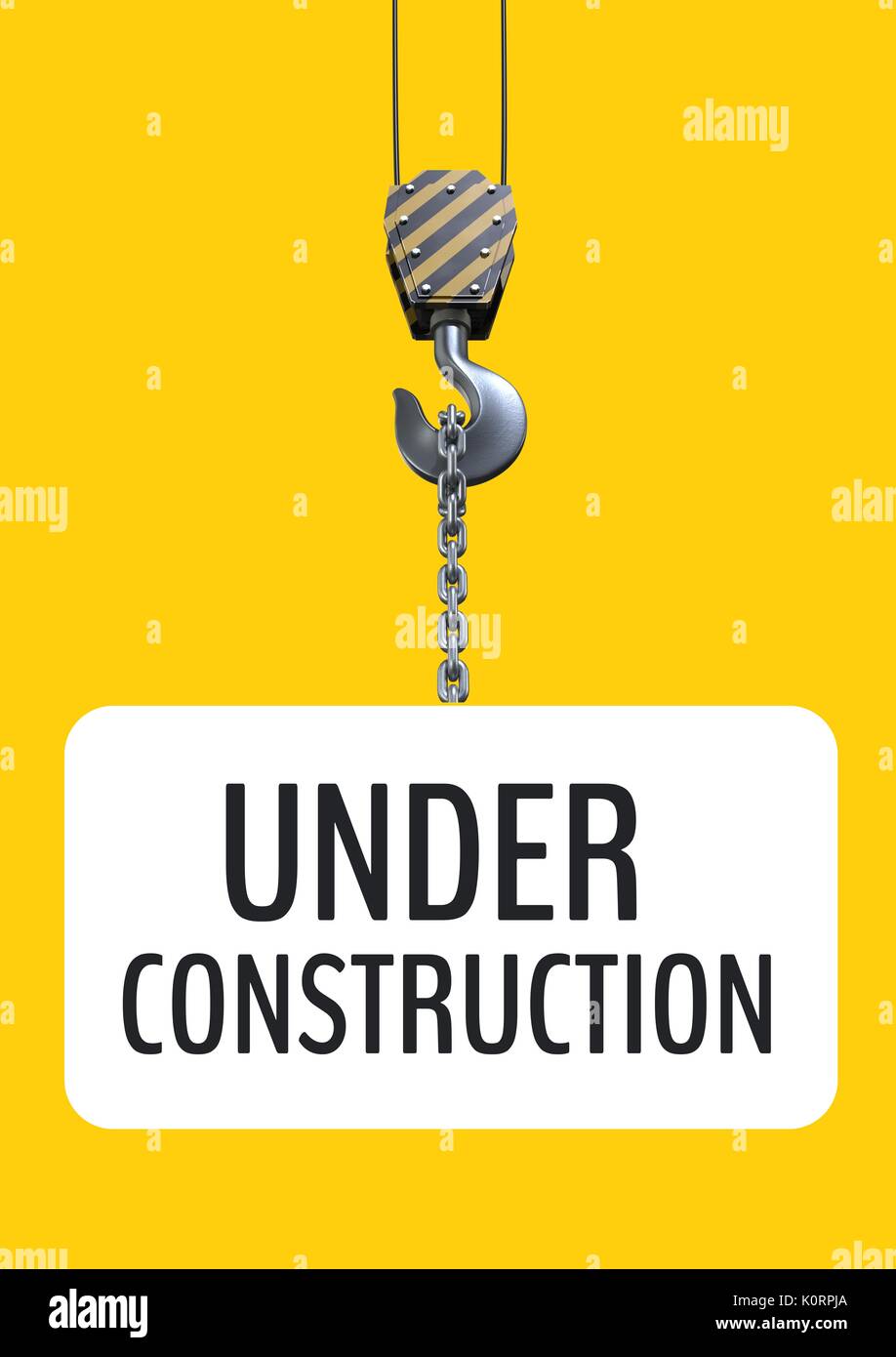Construction text animation on black hi-res stock photography and ...