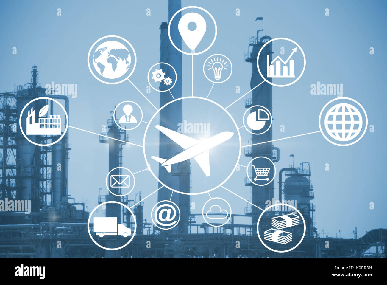 Factory building symbol icon vector hi-res stock photography and images ...