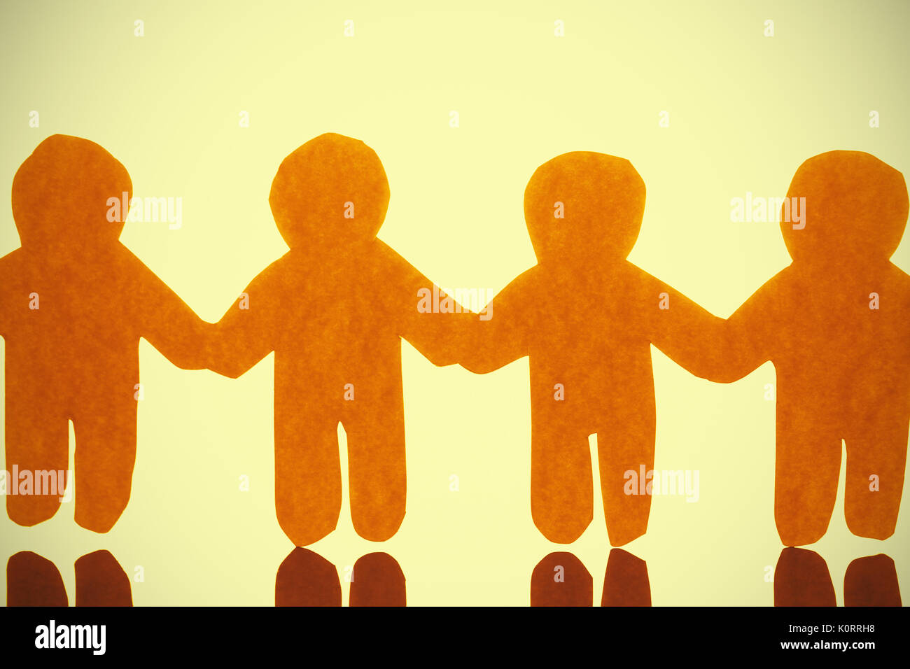 Human chain hi-res stock photography and images - Alamy