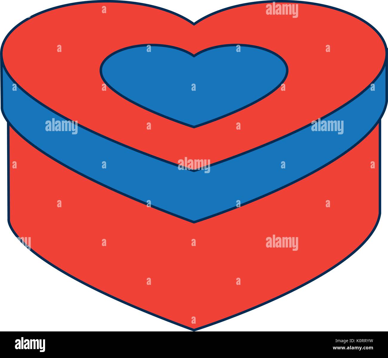 love heart romantic passion symbol Stock Vector Image & Art - Alamy