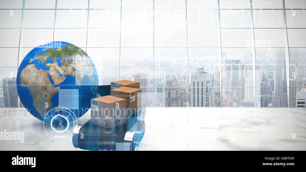 Production line boxes hi-res stock photography and images - Alamy