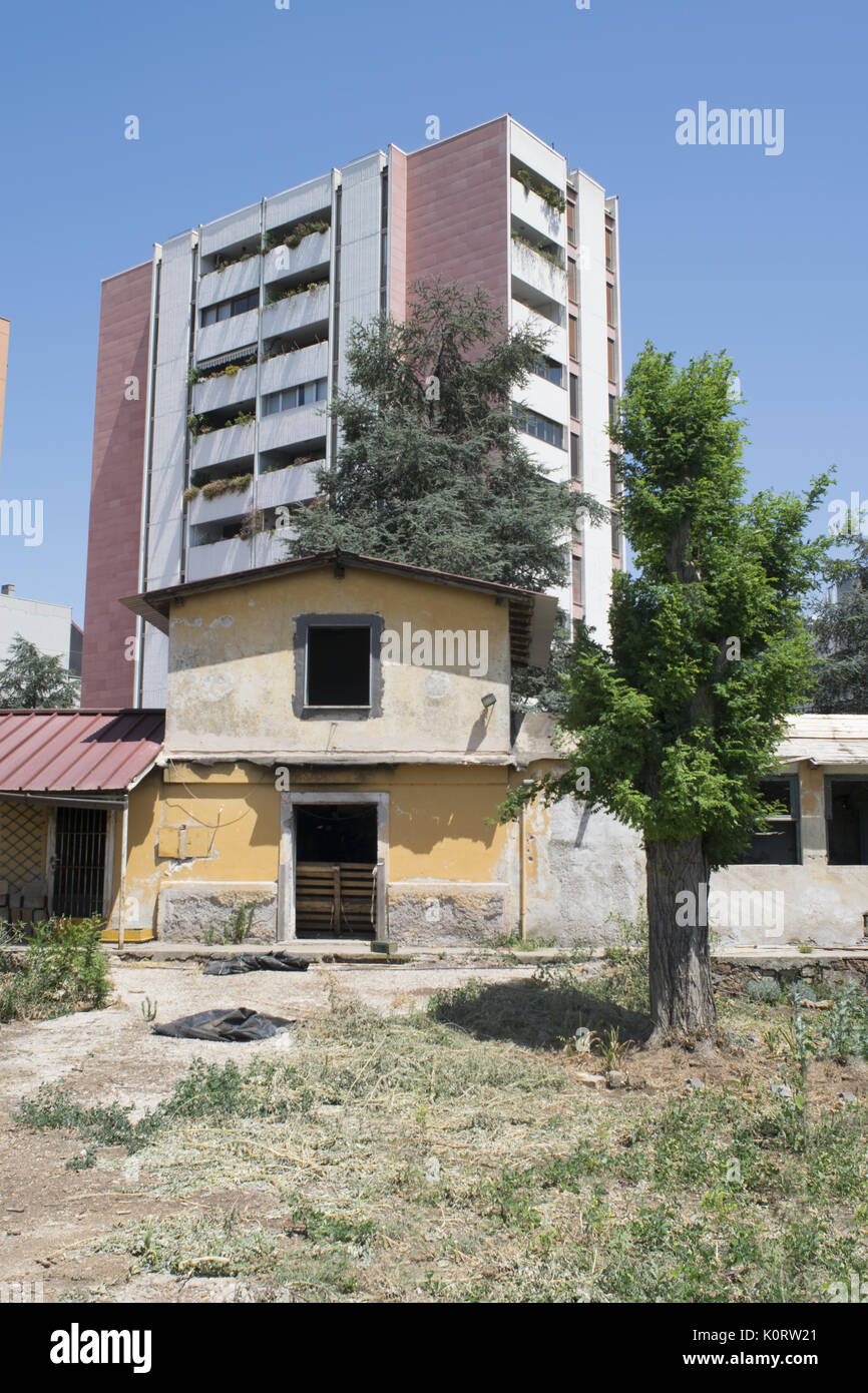 Contrast between old new architecture hi-res stock photography and ...