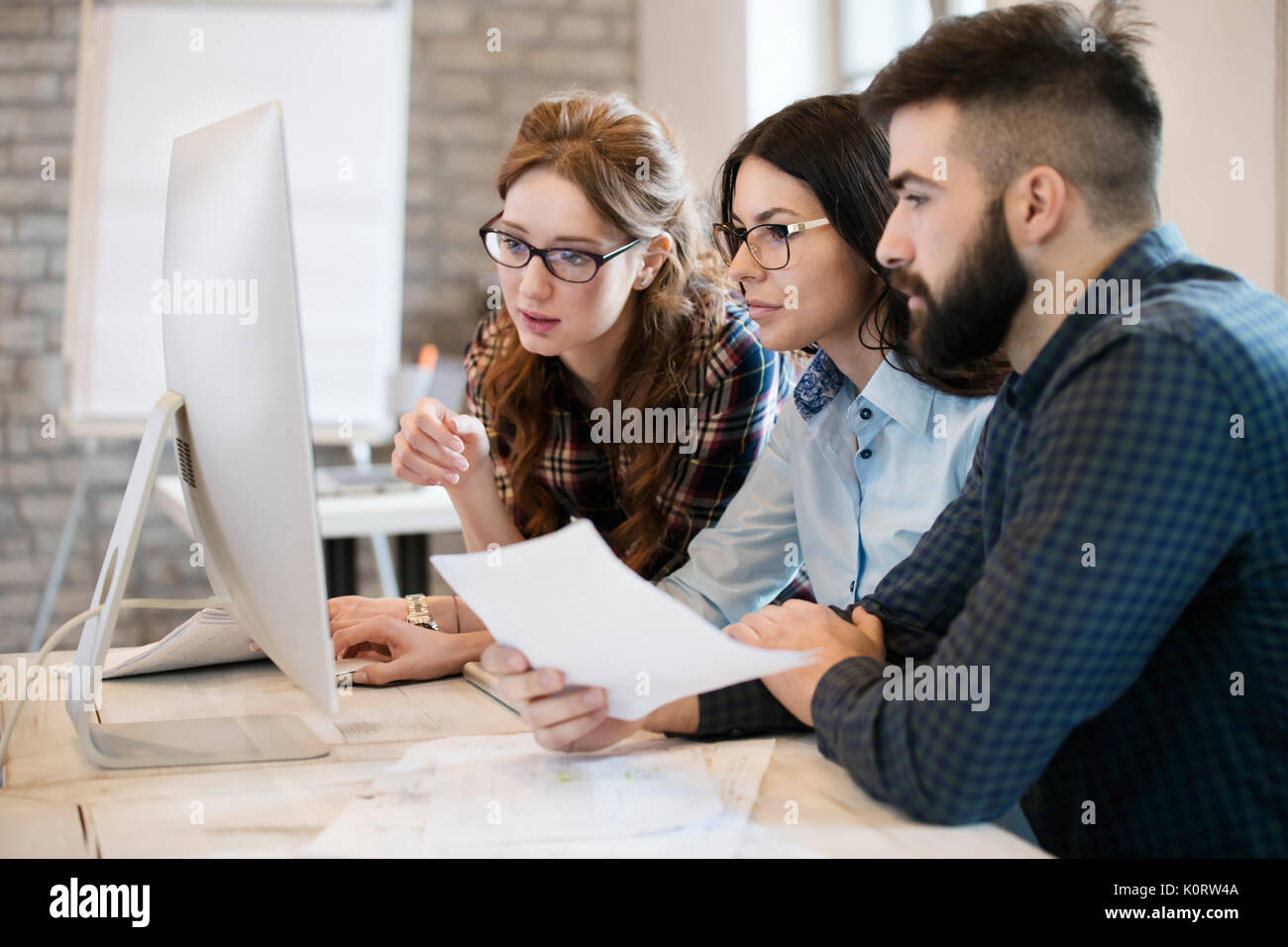 Attractive group hi-res stock photography and images - Alamy
