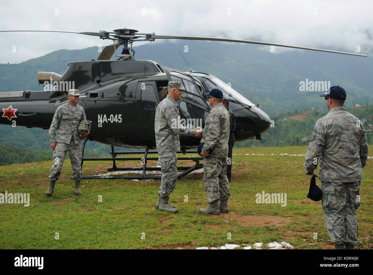U.S. Air Force Lt. Col. Gary Dodge, Pacific Angel (PACANGEL) 17-4 ...