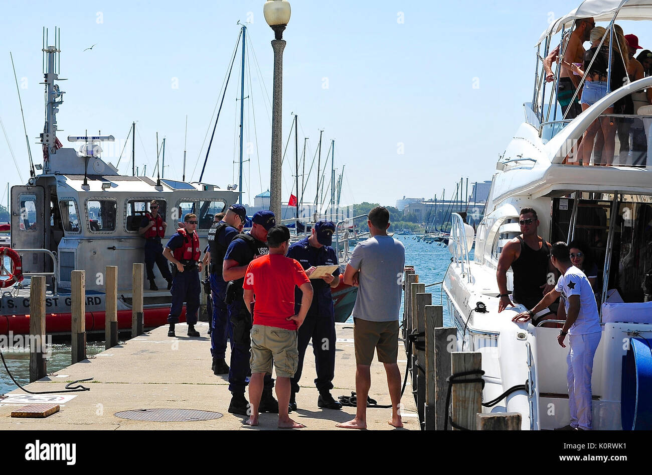 U s coast guard inspection hi-res stock photography and images - Alamy